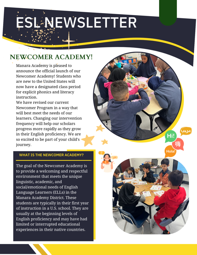 ESL Newsletter: April 2023 | Arlington STEM Academy PreK3 - 8th